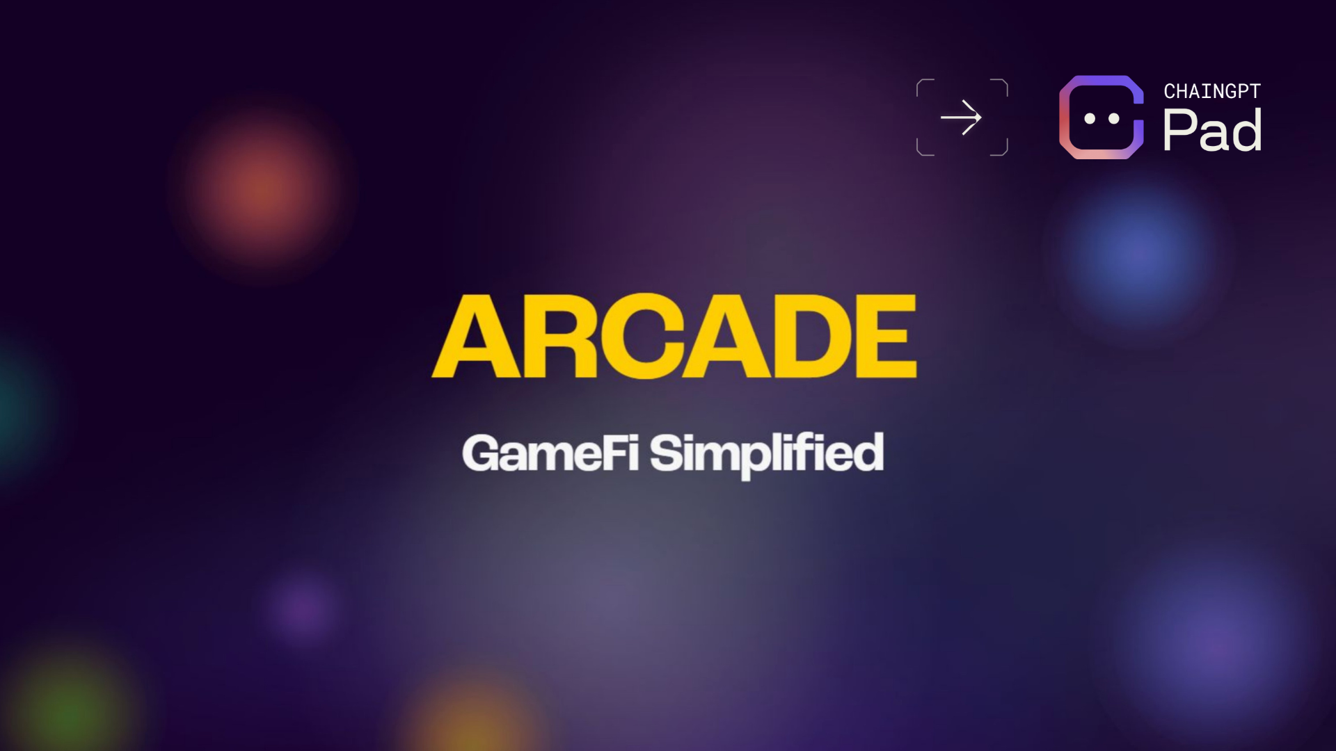 Arcade on ChainGPT Pad: Revolutionizing GameFi with Strategic Innovation